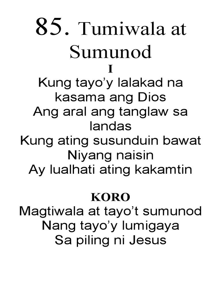 Pasalamat Himnario | PDF