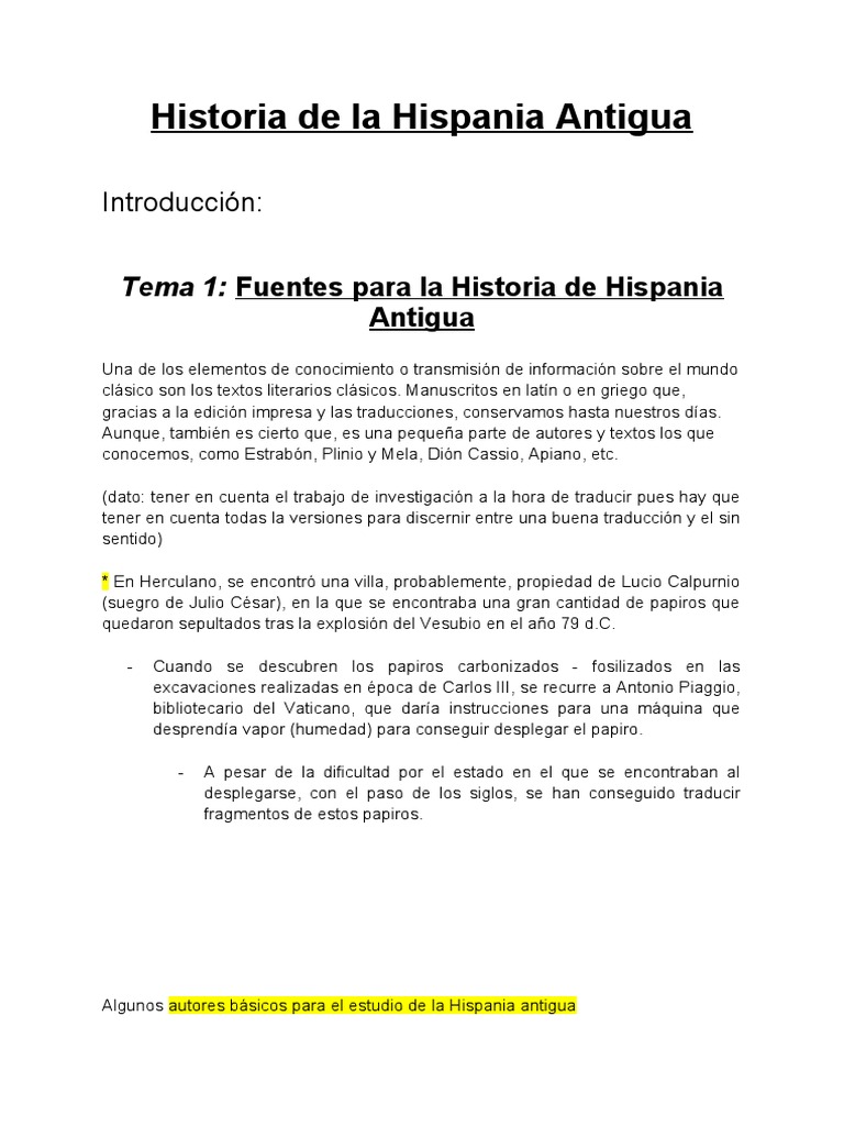 Apuntes Hispania Antigua | PDF | Hannibal | Cartago