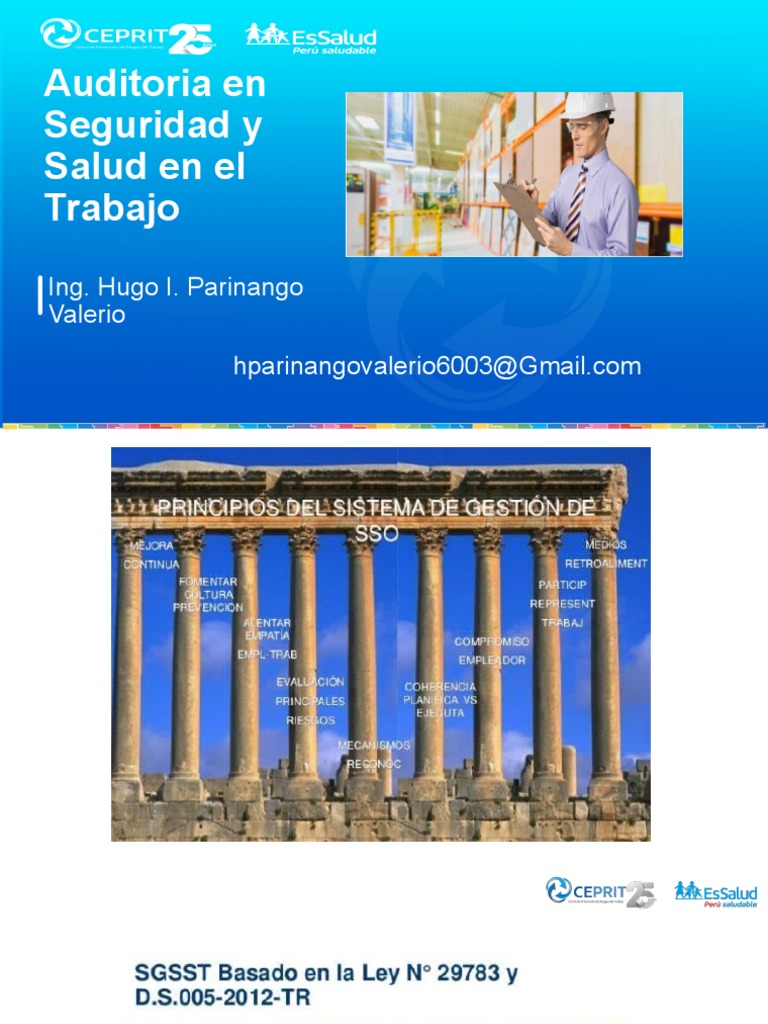 Auditoria en Seguridad y Salud en El Trabajo | PDF | Auditoría | Contralor