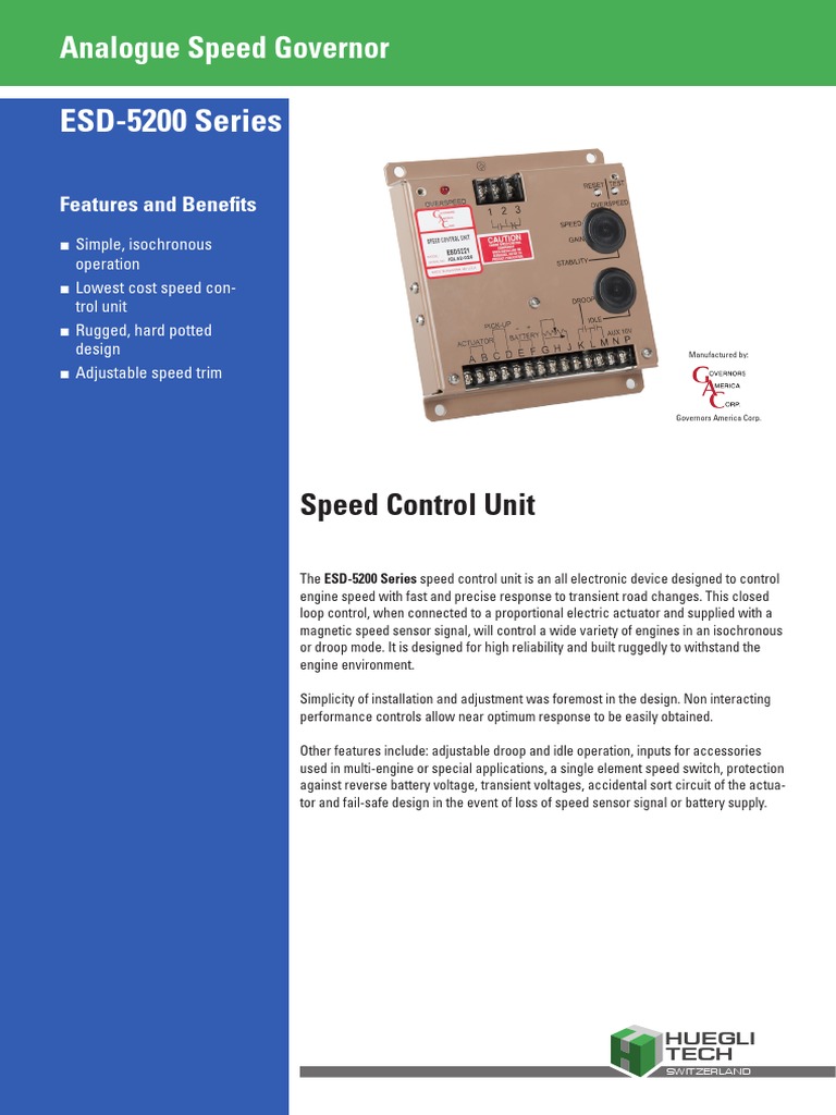 Esd-5200 DS en 03.2011 V1.0 | PDF | Amplifier | Electronic Engineering