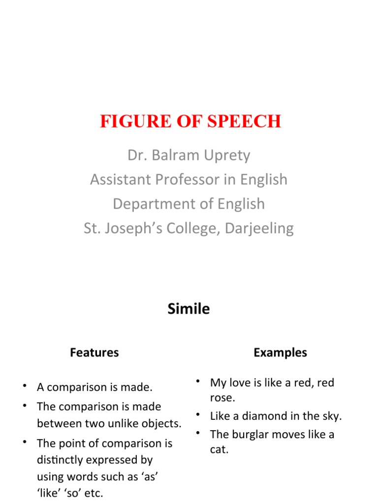 Figure of Speech | PDF
