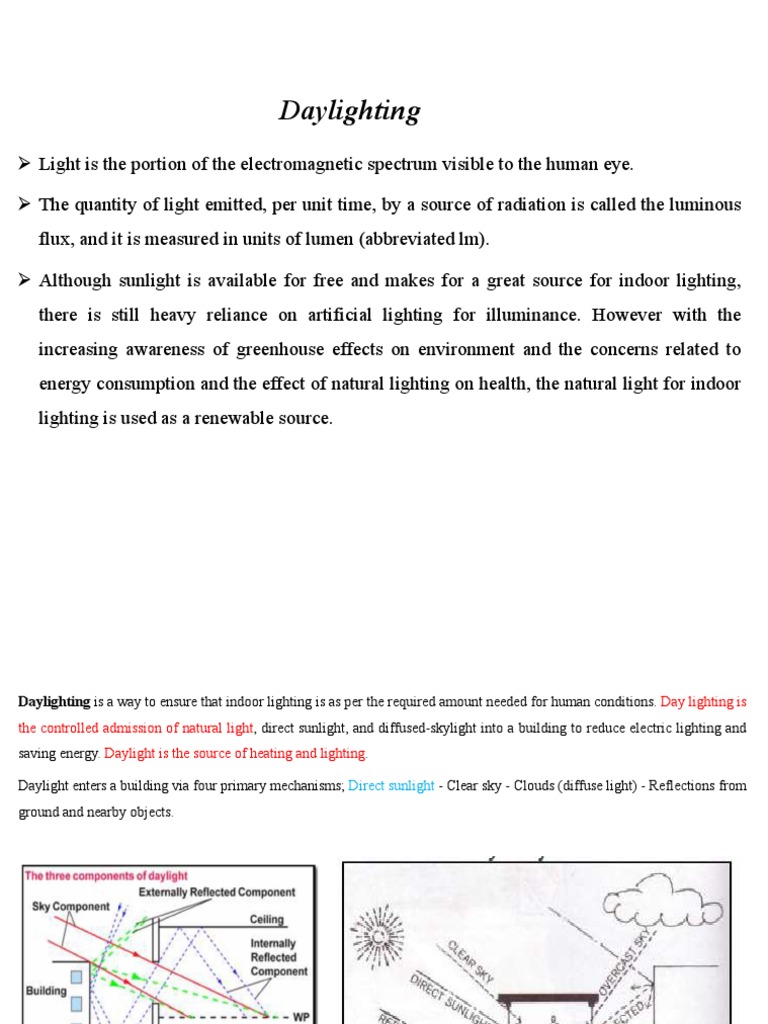 Day Lighting - Hasan | PDF | Lighting | Window