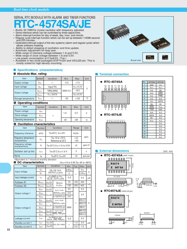 RTC 4574 | Download Free PDF | Electronic Engineering | Manufactured Goods