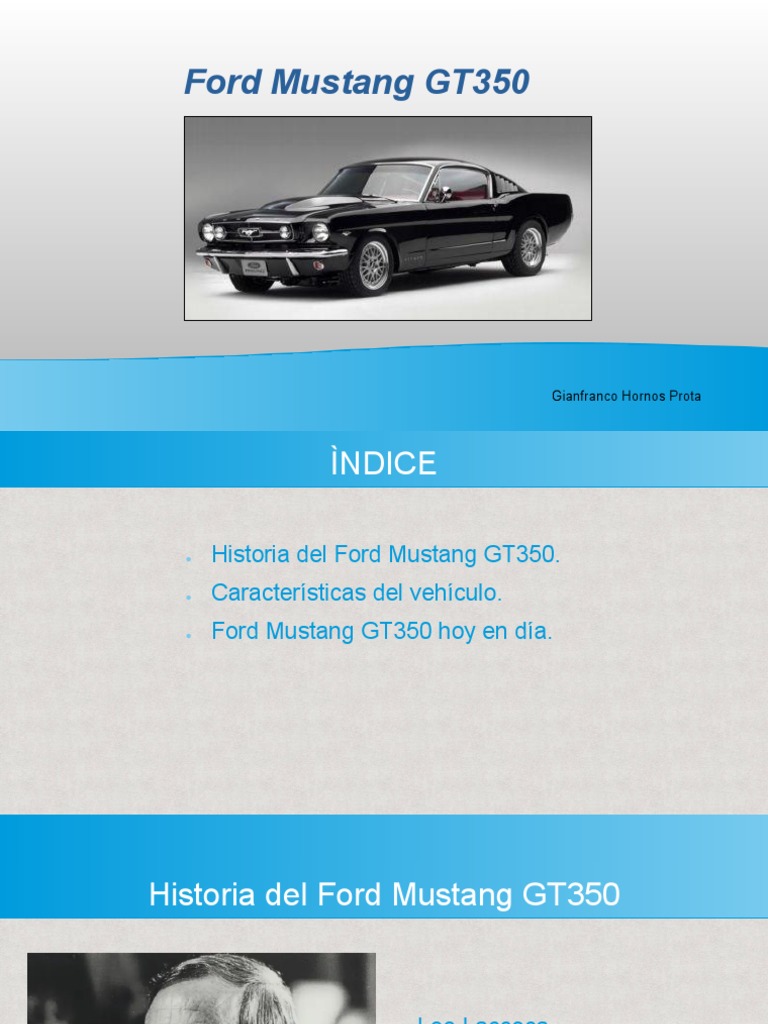 Ford Mustang GT350 | PDF