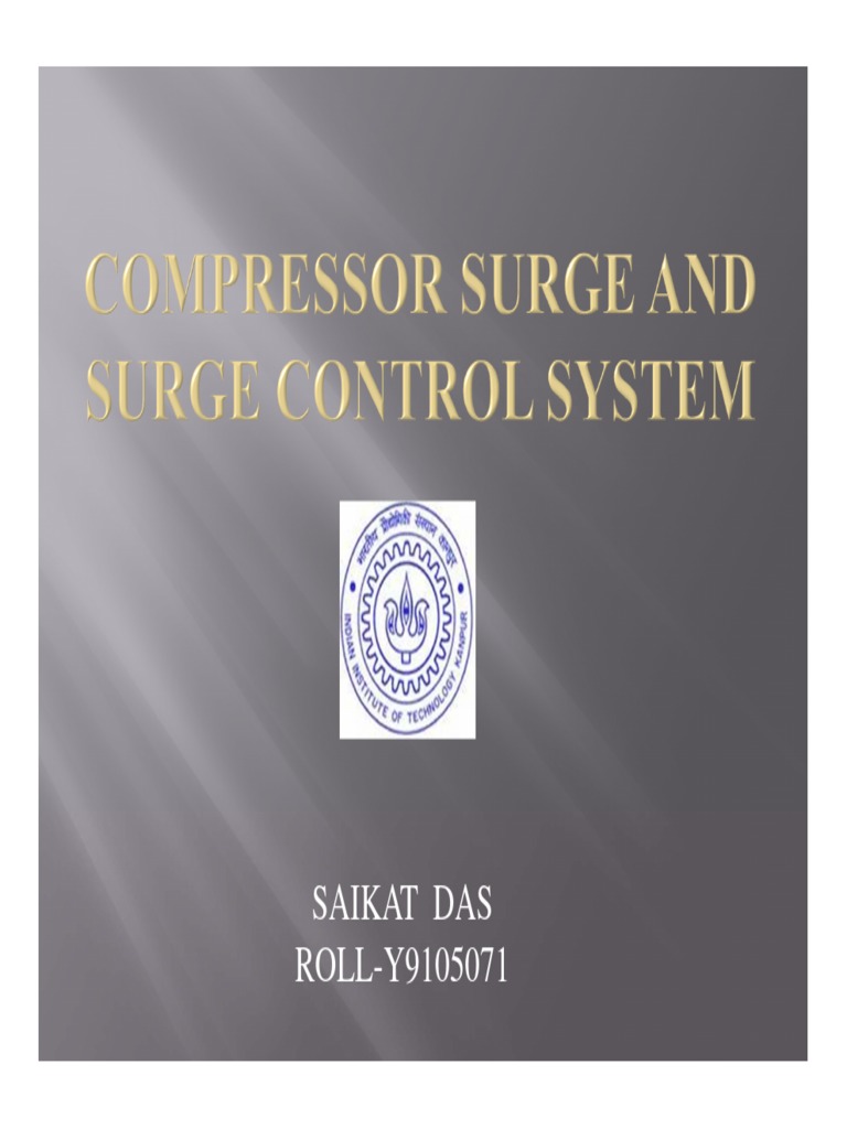 Compressor Surge and Surge Control System | PDF
