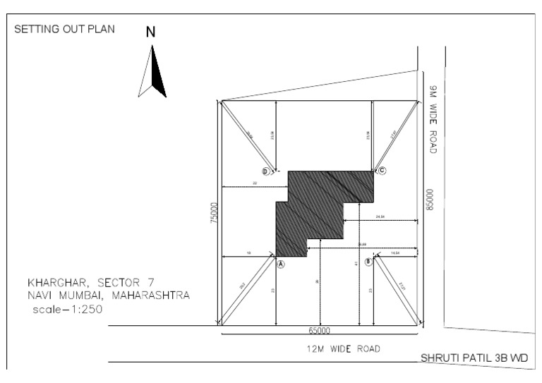 Shrutie Setting Out Plan-Model | PDF
