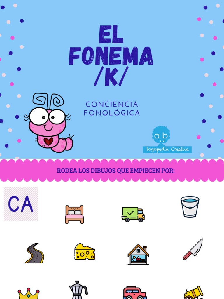 Fonema K | PDF