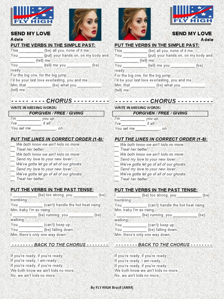 ADELE - Send My Love | PDF | Language Families | Linguistics