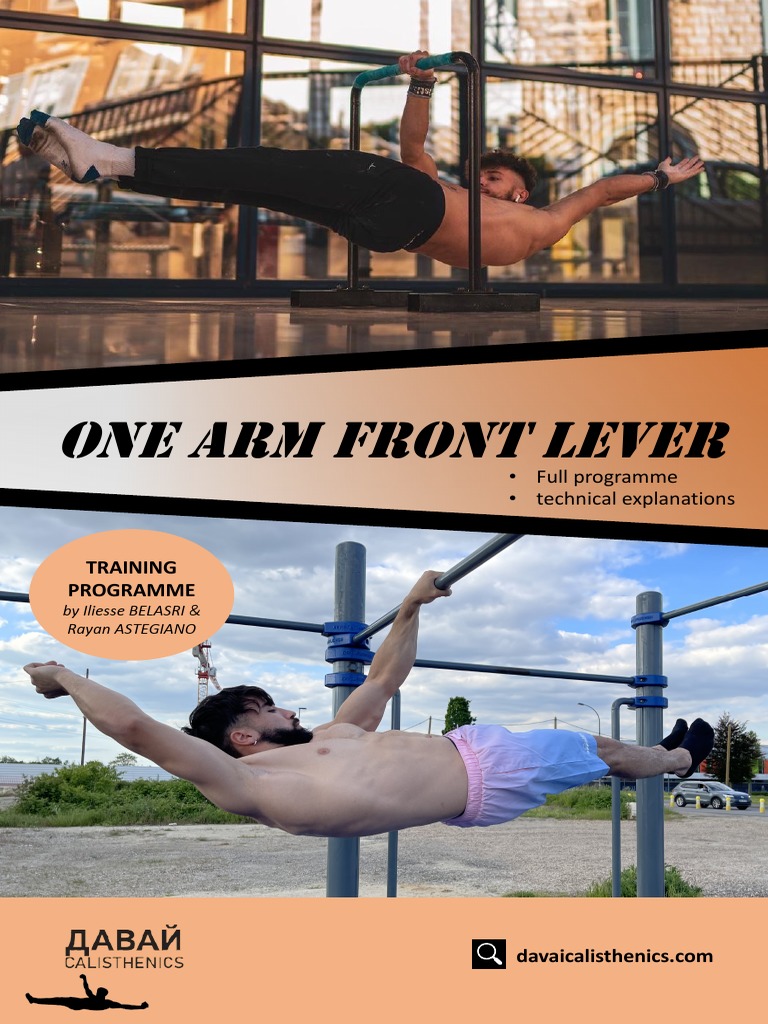 Team OTZ One Arm Front Lever Book | PDF