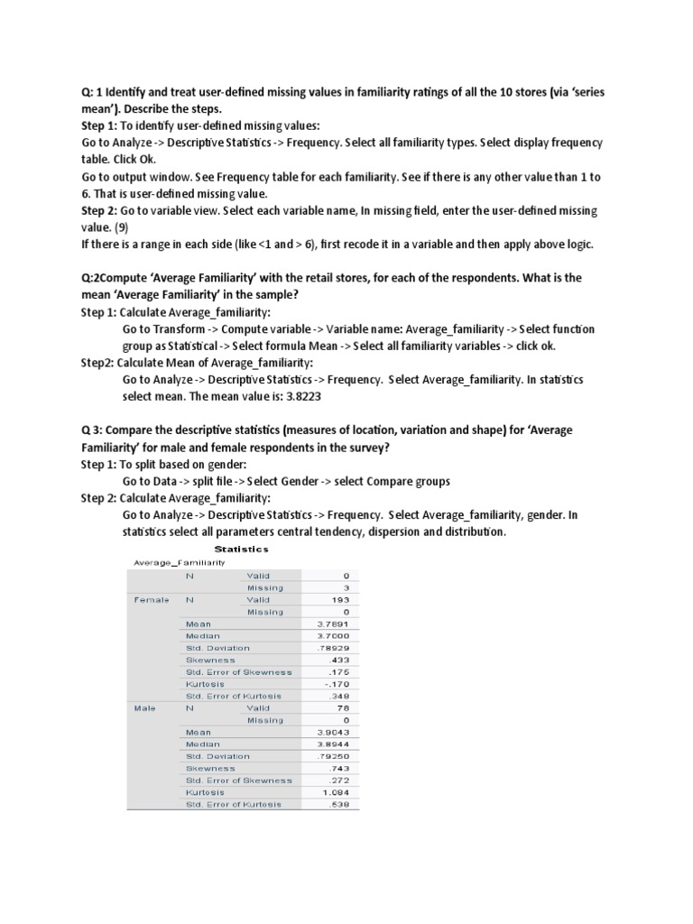 AMR Assignment | PDF | P Value | Statistics