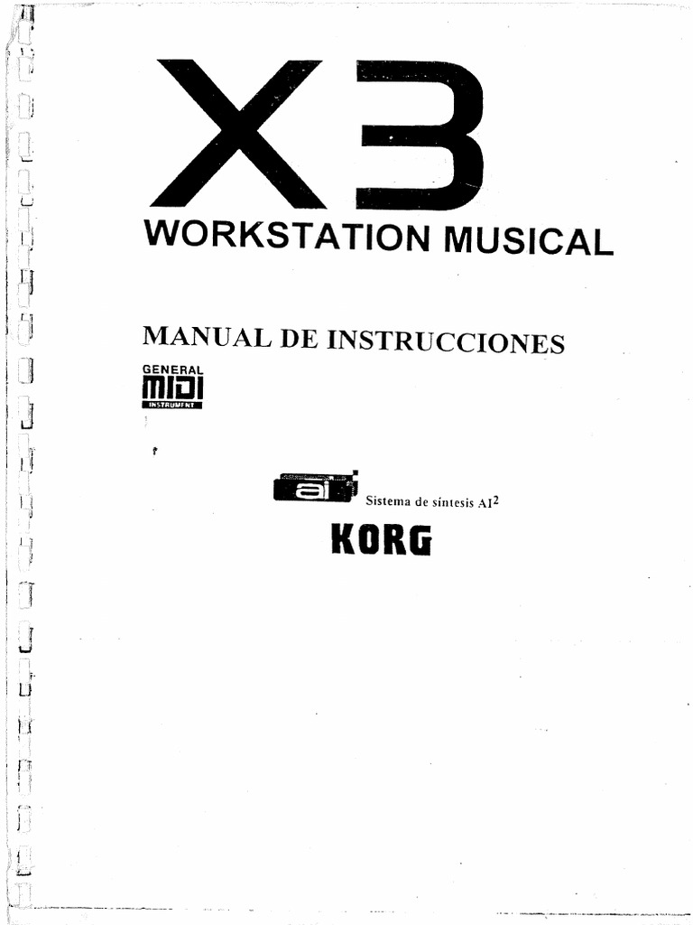 Korg x3 - Español | PDF