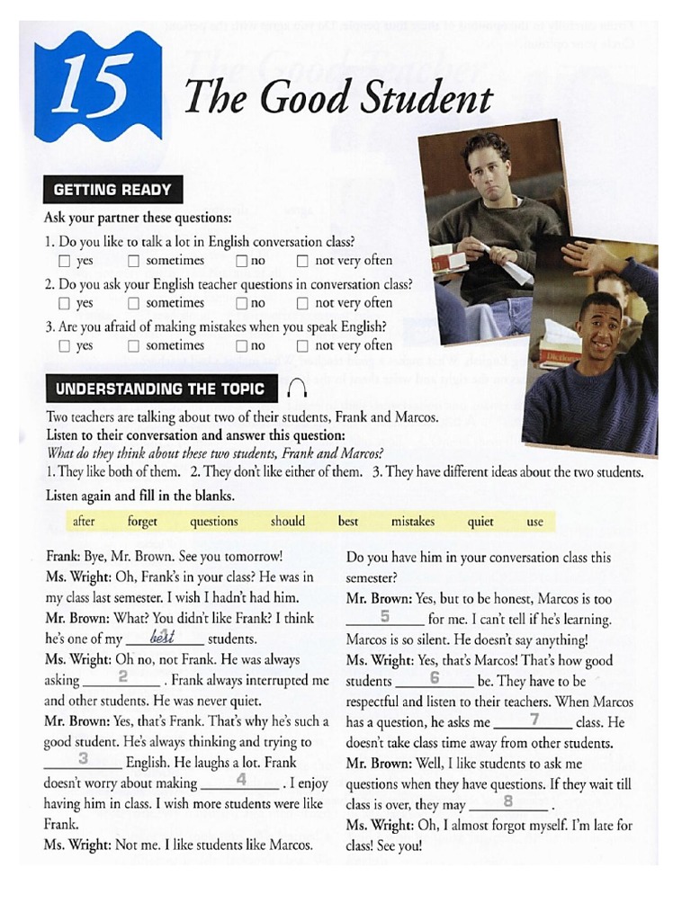 The Good Student | PDF