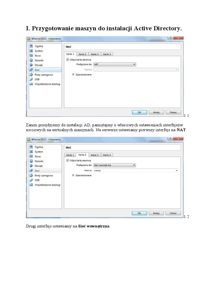 Instalacja Active Directory | PDF