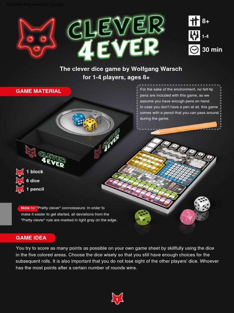 Clever 4ever (Autotranslate) | PDF