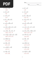 Grade 9 Math Third Quarter Examination | PDF | Rectangle | Elementary Geometry