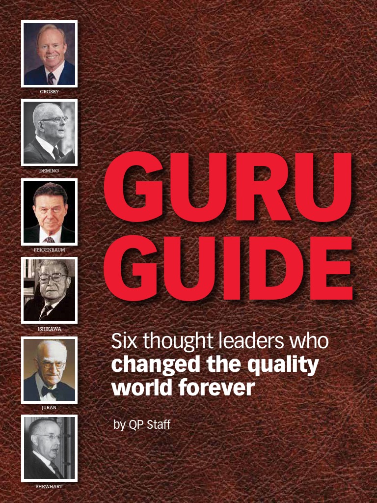 Quality Management Gurus Explained | PDF | Business