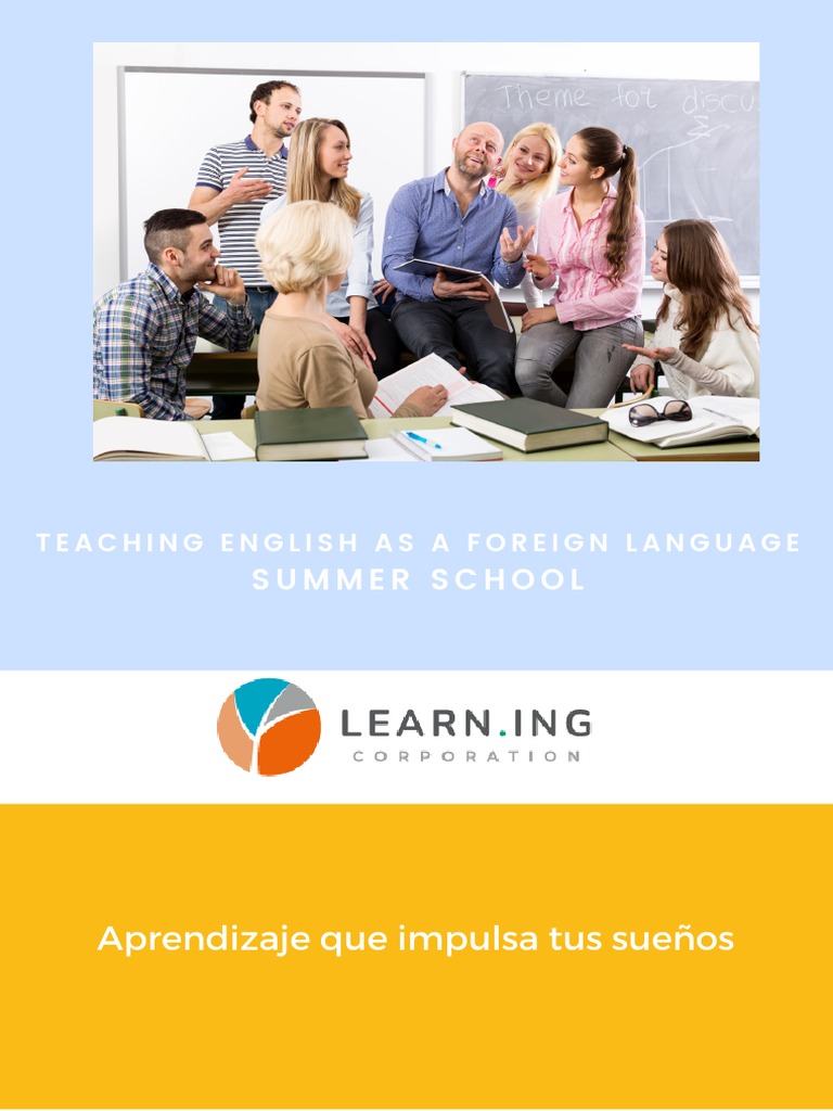 Tefl Summer School | PDF | Evaluación | Maestros