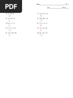 Grade 9 Math Third Quarter Examination | PDF | Rectangle | Elementary Geometry