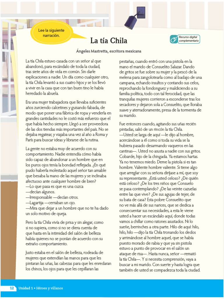 Cuento Tía Chila | PDF