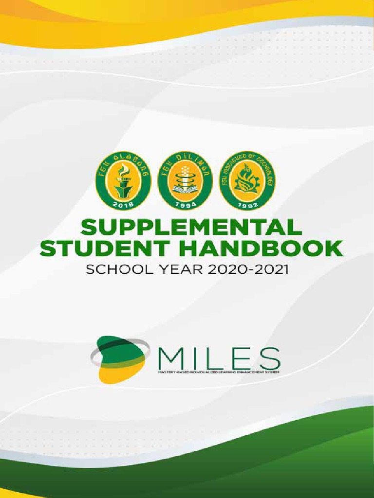 Supplemental Handbook VER 15 | PDF