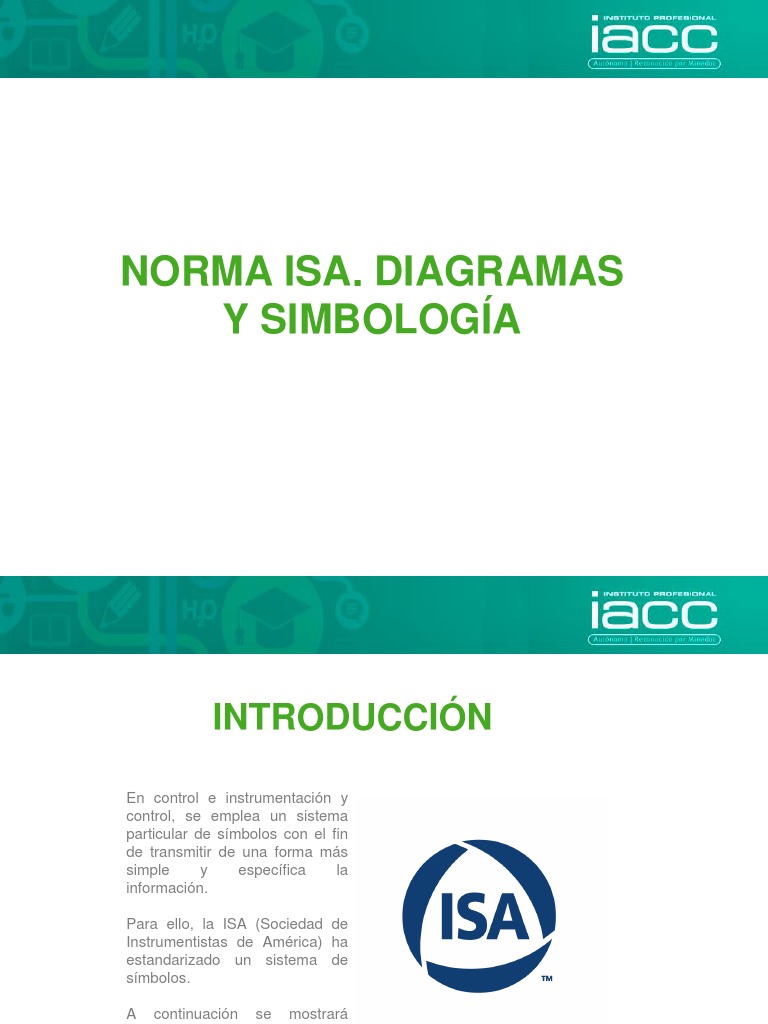 Normas ISA Semana 2 | PDF | Ingenieria Eléctrica
