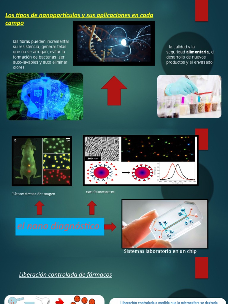 Los Tipos de Nanopartículas y Sus Aplicaciones en | PDF