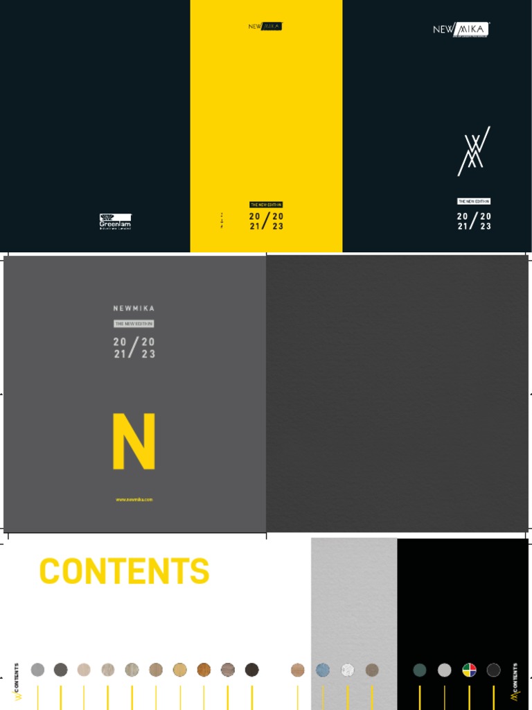 NewMika Shade Card - E-Catalog | PDF | Forest Products