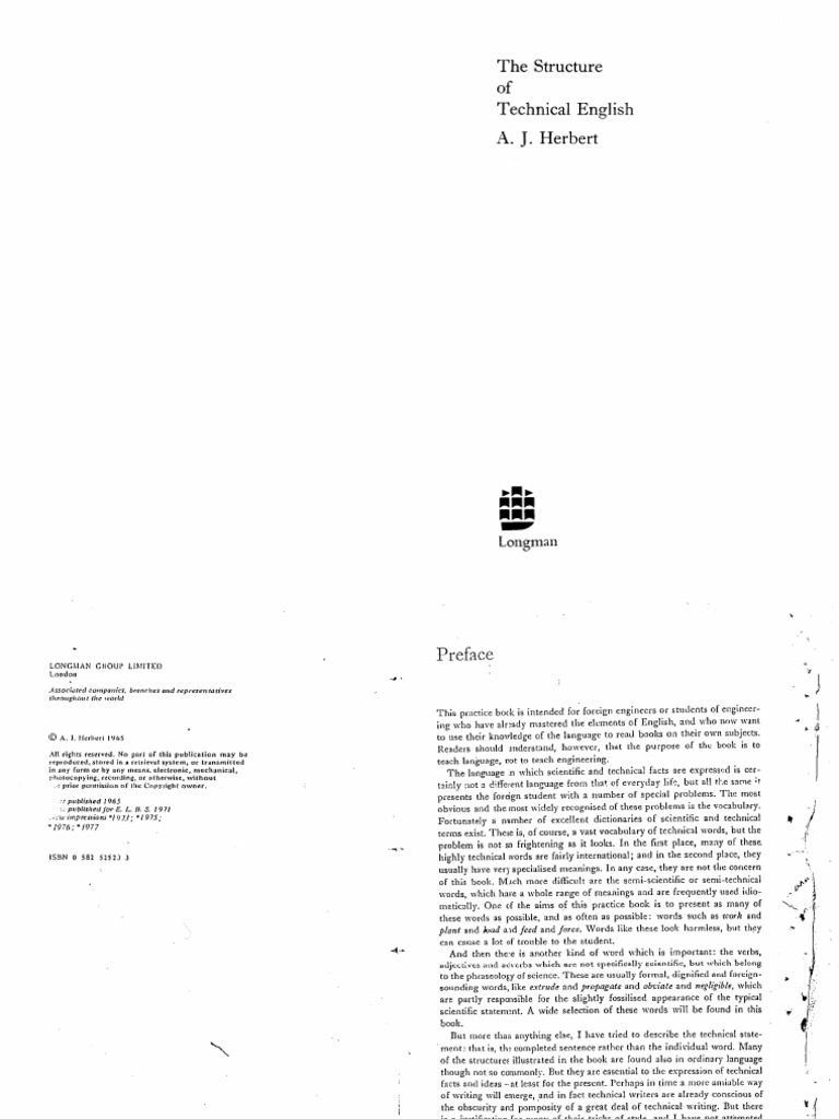 The - Structure - of - Technical - English2 | PDF