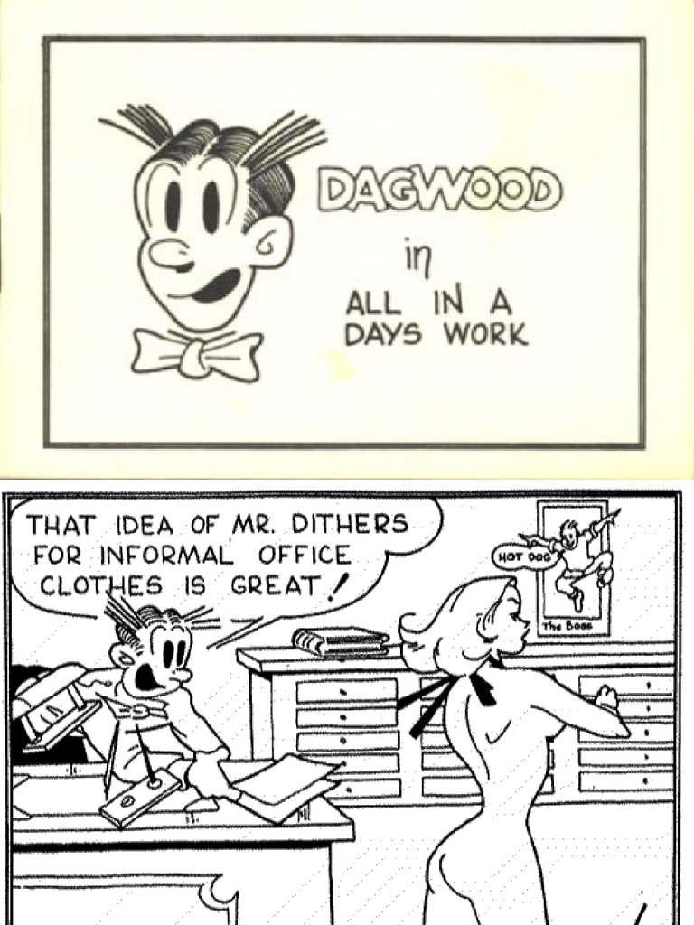 Dagwood in A Day Work | PDF