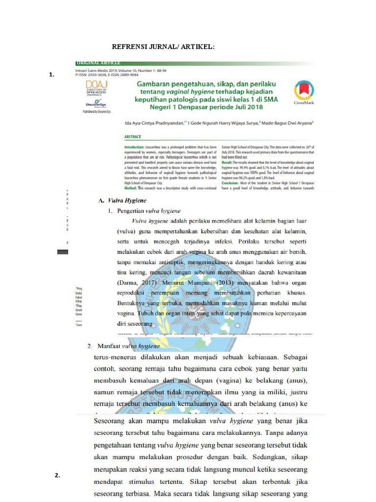 Refrensi Jurnal | PDF