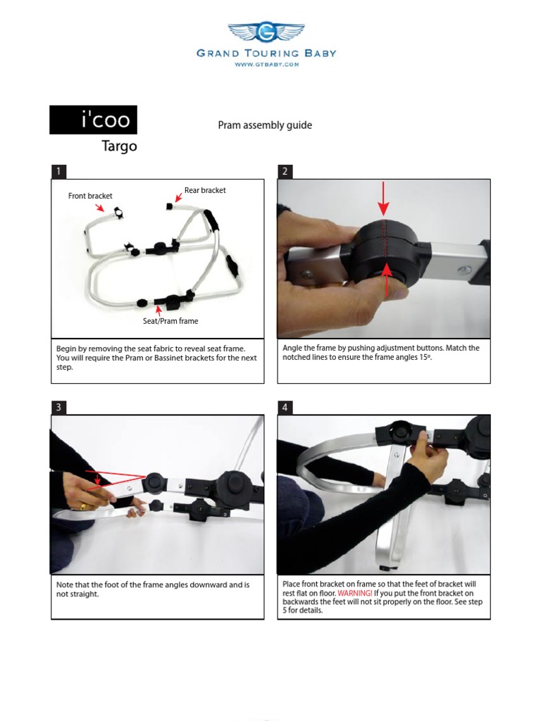 Panorama XT Pram Assembly Guide | PDF
