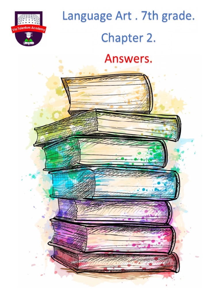 Answer Key. Chapter 2. Language Arts. 7th Grade. | PDF