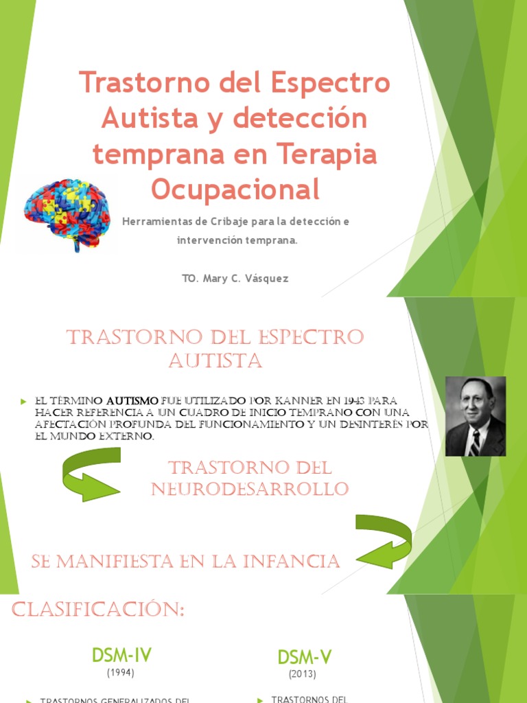 TEA y Deteccion Temprana | PDF | Espectro autista | Pensamiento