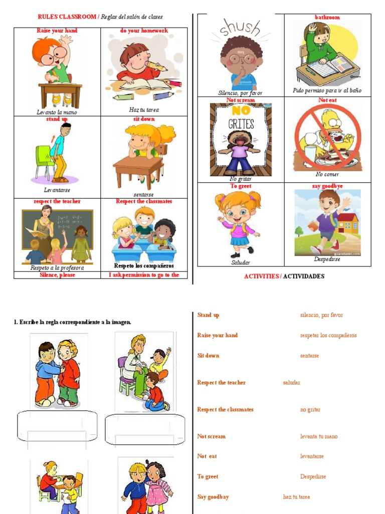 3° RULES CLASSROOM - Guia | PDF