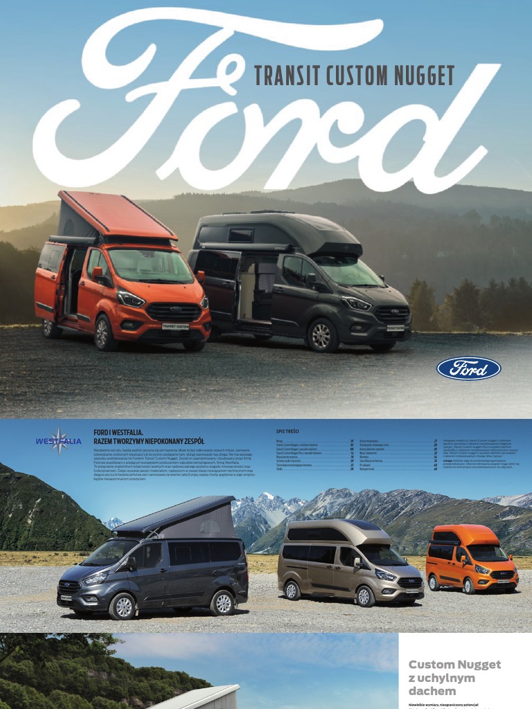 BRO-ford Transit Custom Nugget | PDF