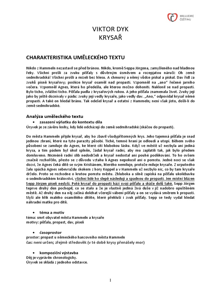 10.viktor Dyk Krysar | PDF