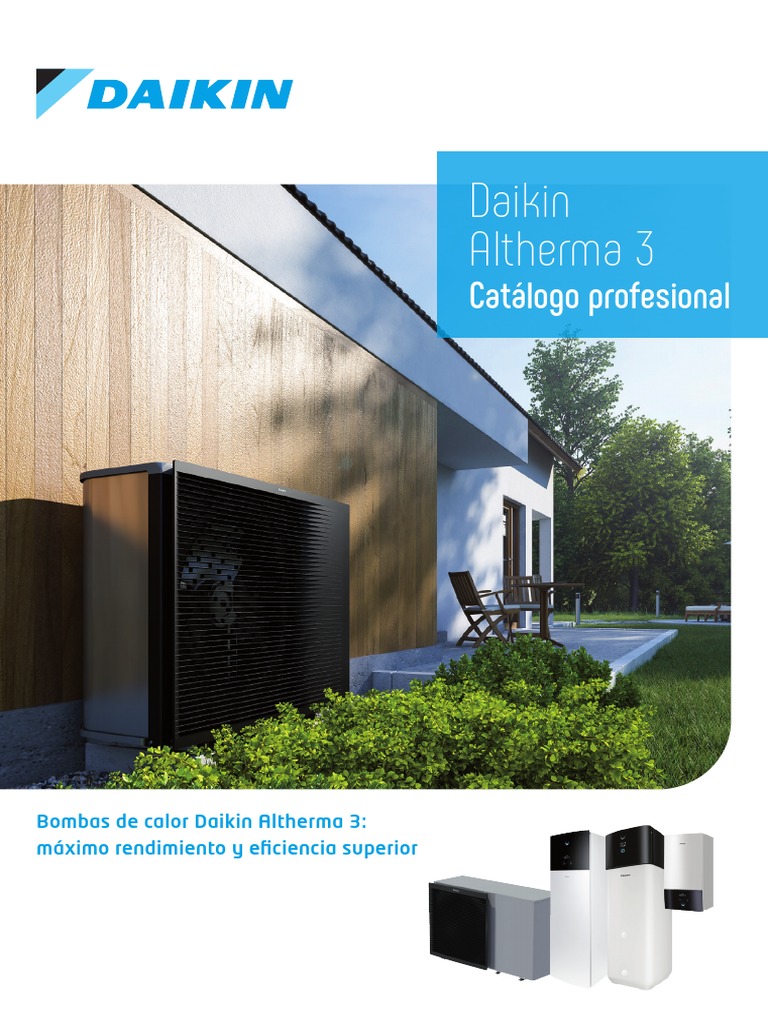 Catalogo Profesional Daikin Altherma 3 | PDF