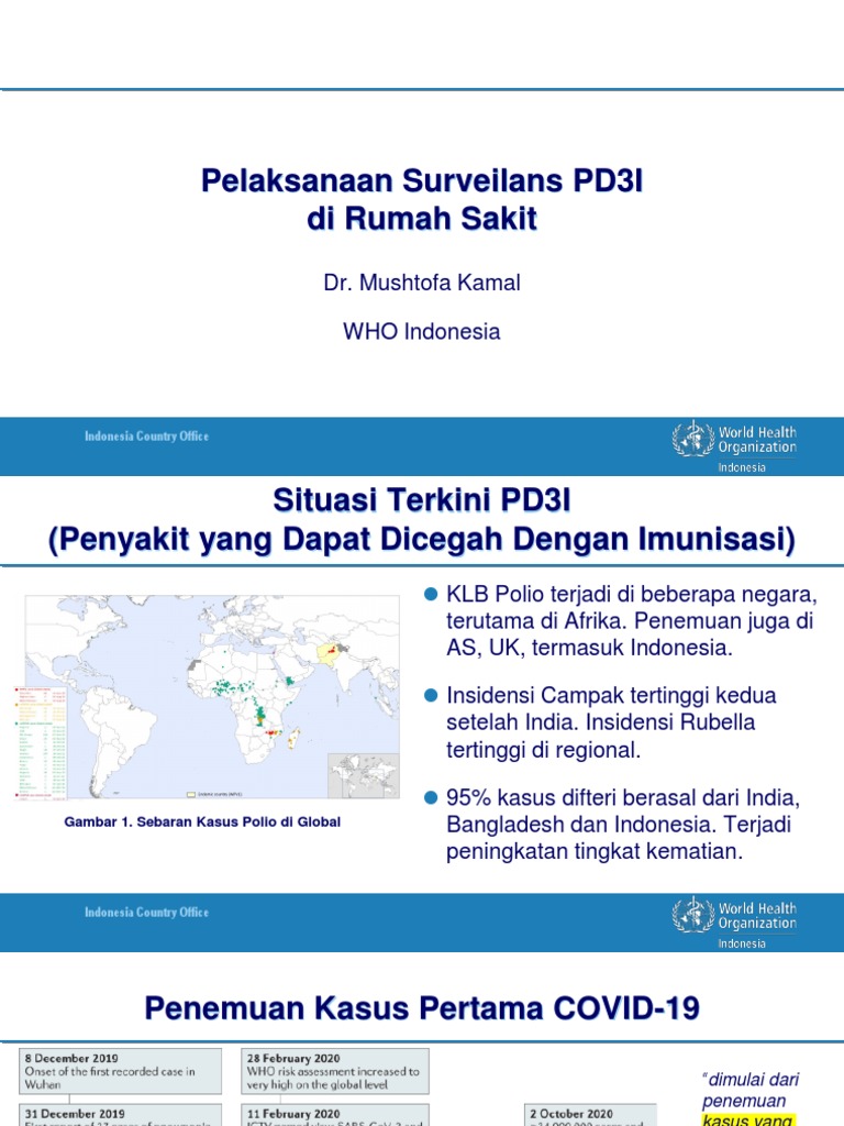 Surveilans PD3I di RS Indonesia | PDF | Sains & Matematika