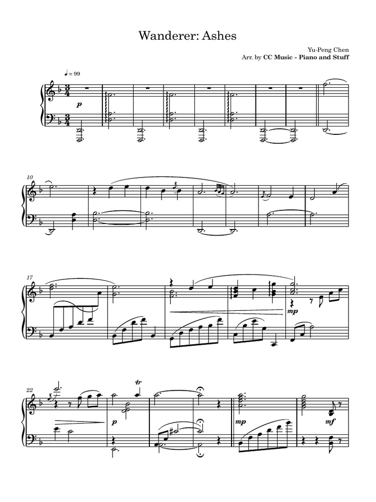 Wanderer - Ashes | PDF