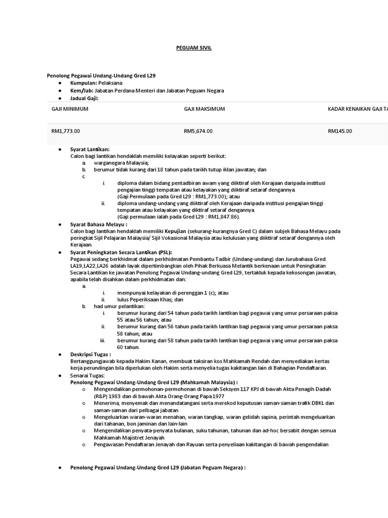 Peguam Sivil | PDF
