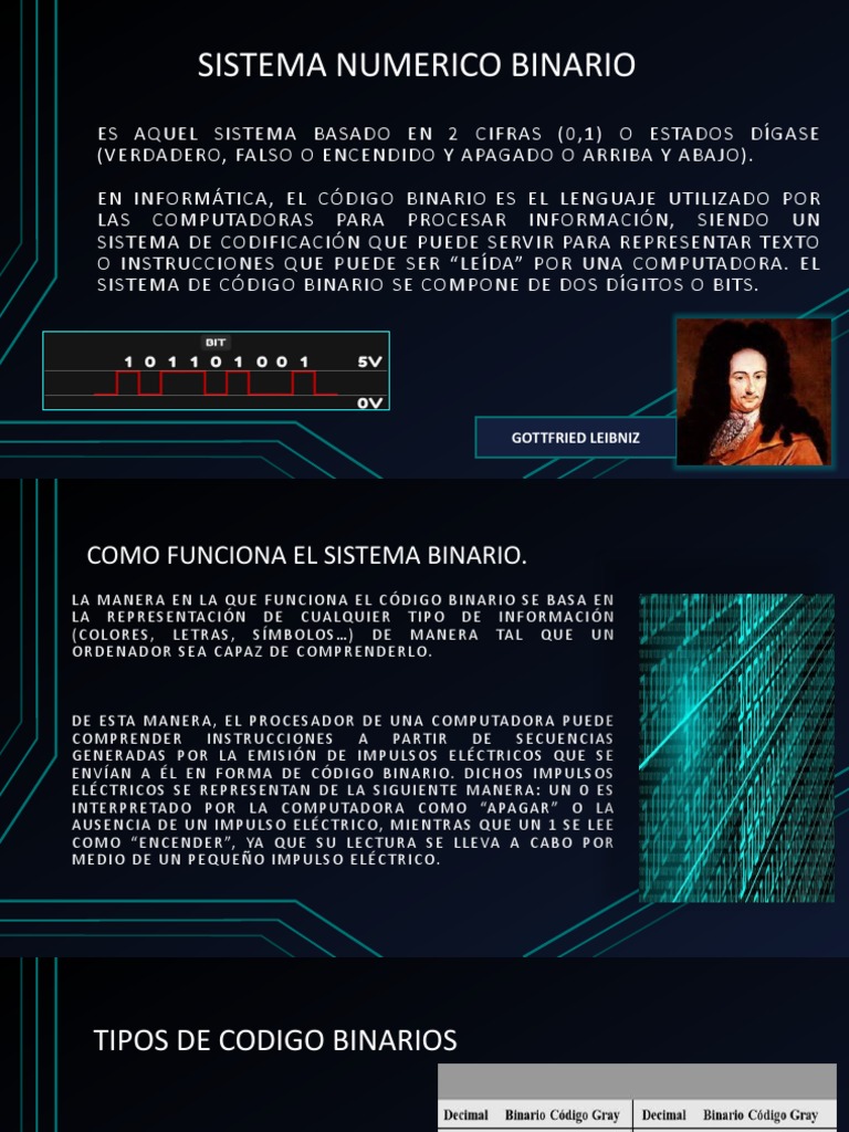 Introducción al Código Binario | PDF