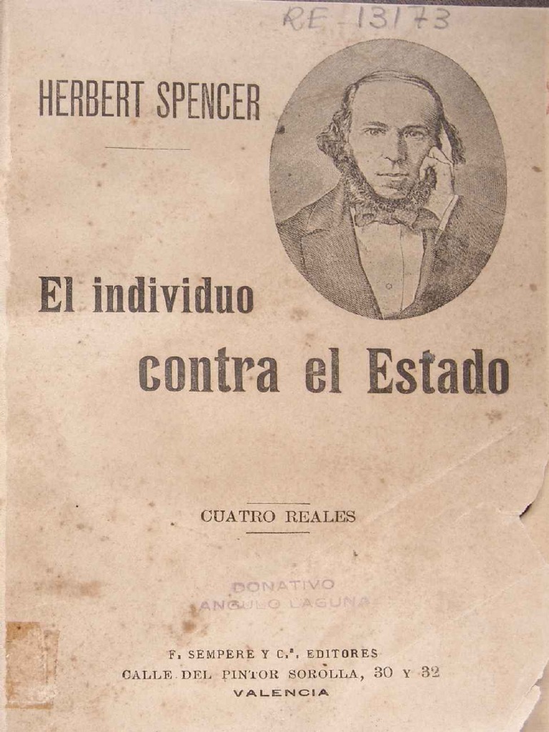 El Individuo Contra El Estado - Herbert Spencer | PDF