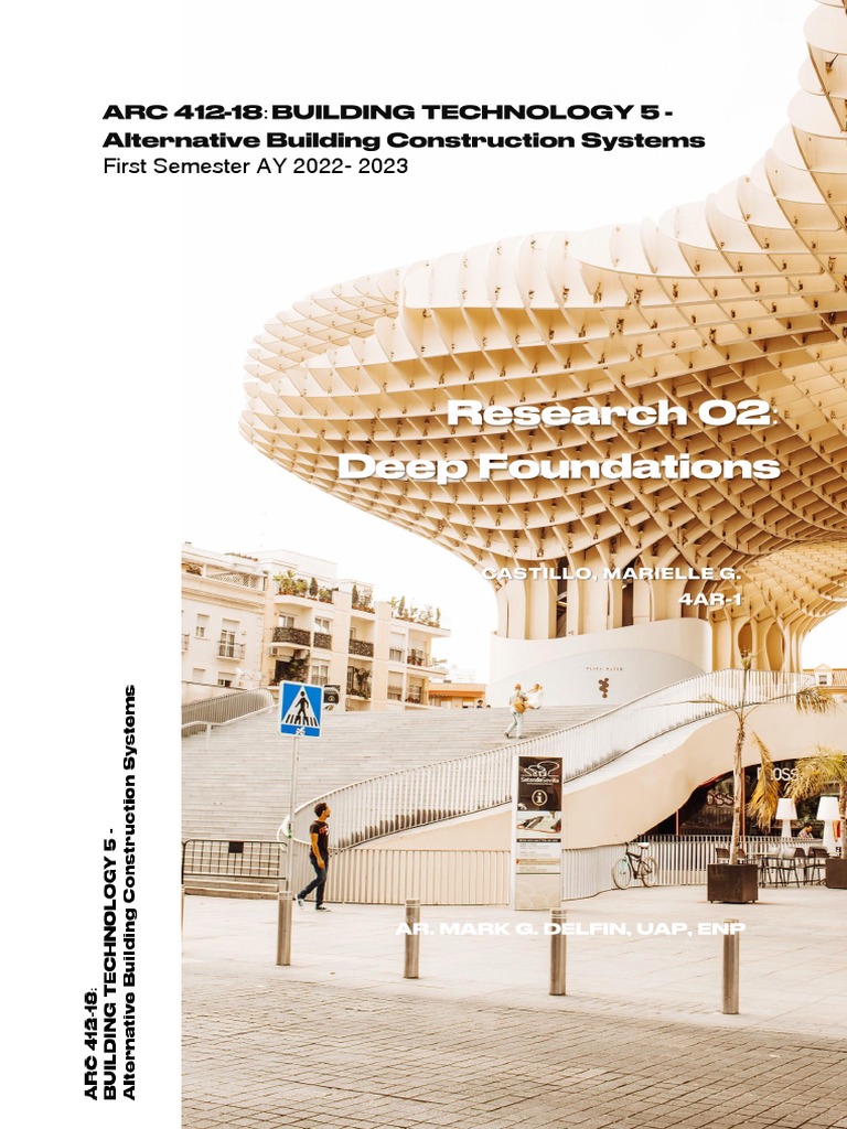 Deep Foundations | PDF | Deep Foundation | Foundation (Engineering)