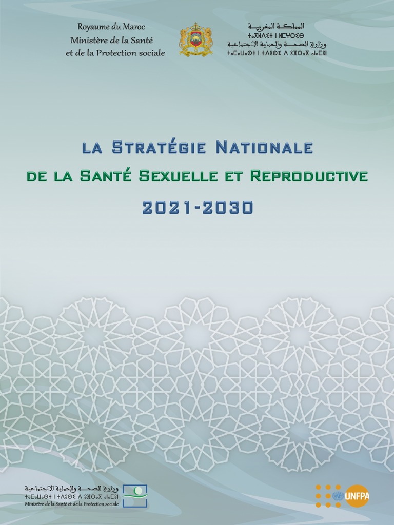 Stratégie Nationale Sante Sexuelle Et Reproductive 2021 2030 Vf 27 12