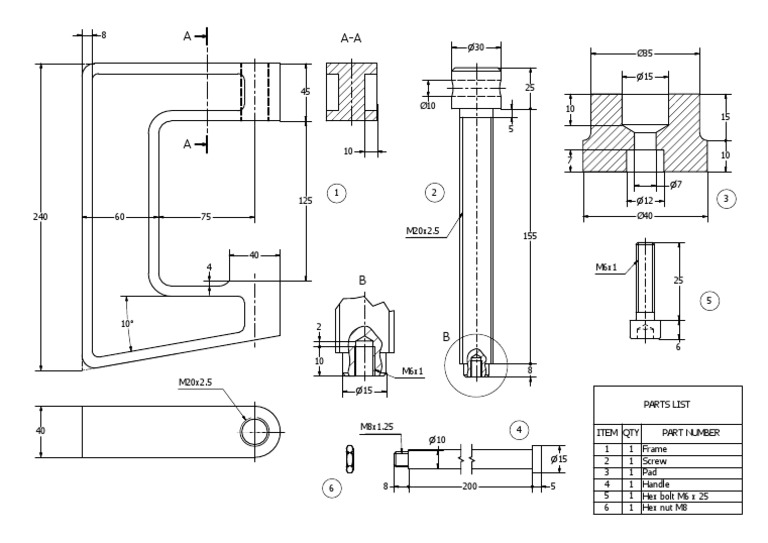 C Clamp | PDF | Screw | Joining