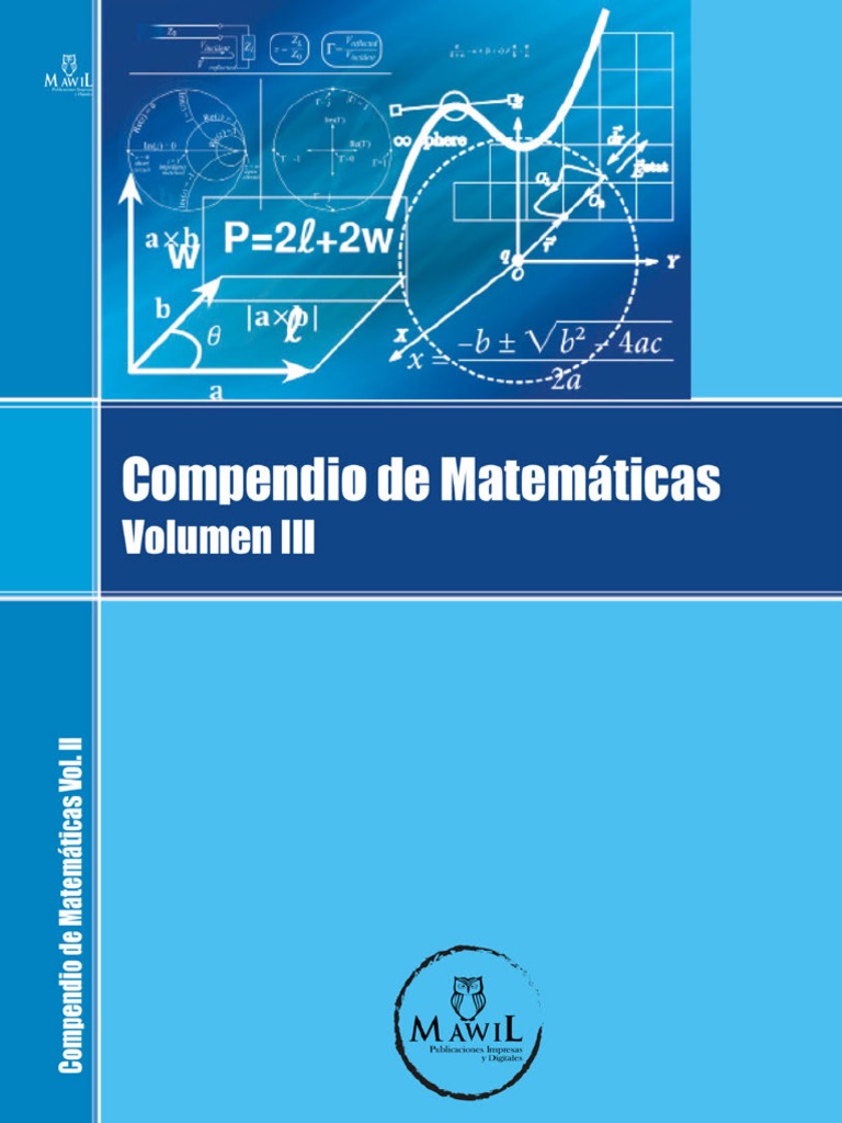 Compendio de Matematicas III Villa | PDF | Determinante | Ecuaciones