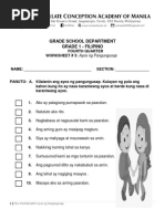 Hakbang Sa Pagbasa Grade 4 | PDF