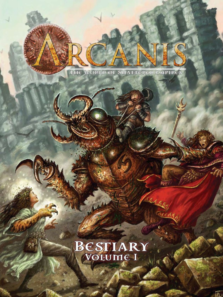Arcanis - Bestiary 01 | PDF | Predation | Lizard