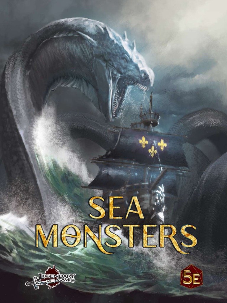 Sea Monsters - Legendary Games | PDF | Games & Activities
