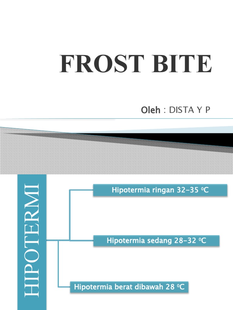 Frostbite | PDF
